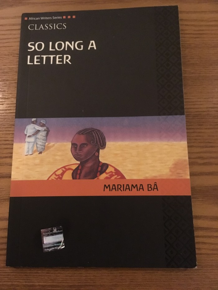 Day 1: 🇸🇳 So Long a Letter | Global Literature in Libraries Initiative